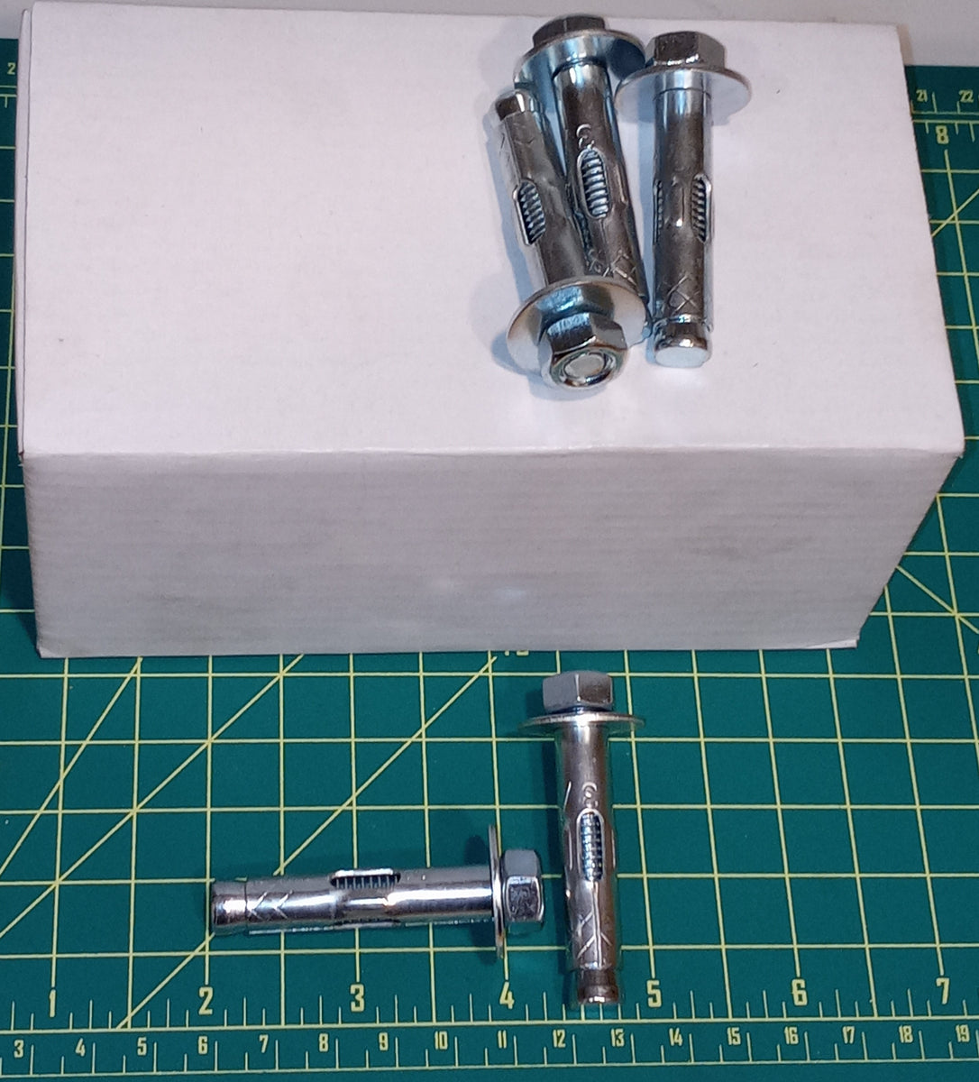 1-7/8"x 3/8" Concrete anchors. (Box of 50) – Weldandfabshop.com