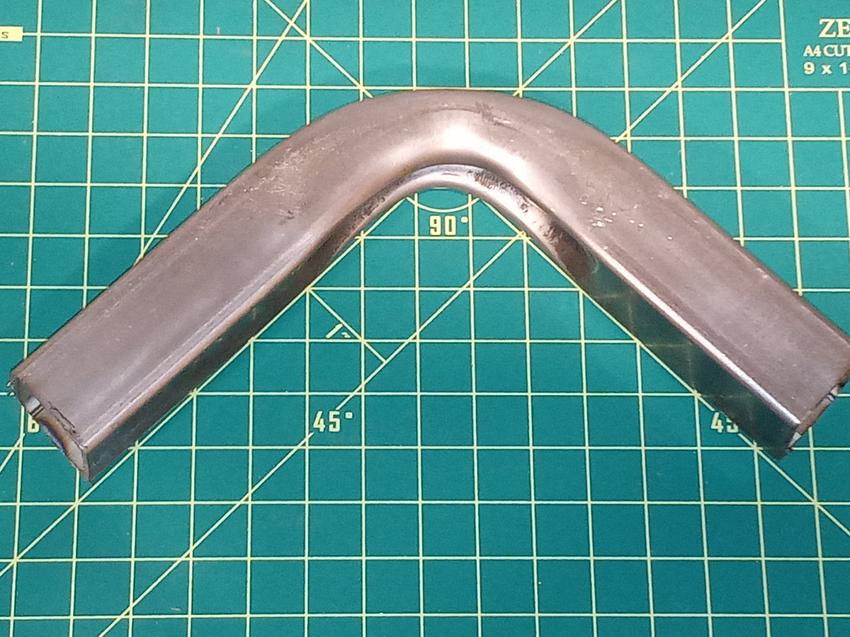 WELDANDFABSHOP Pre-Bent 90 Degree 1" Square Tube with 5inch Tangents ...
